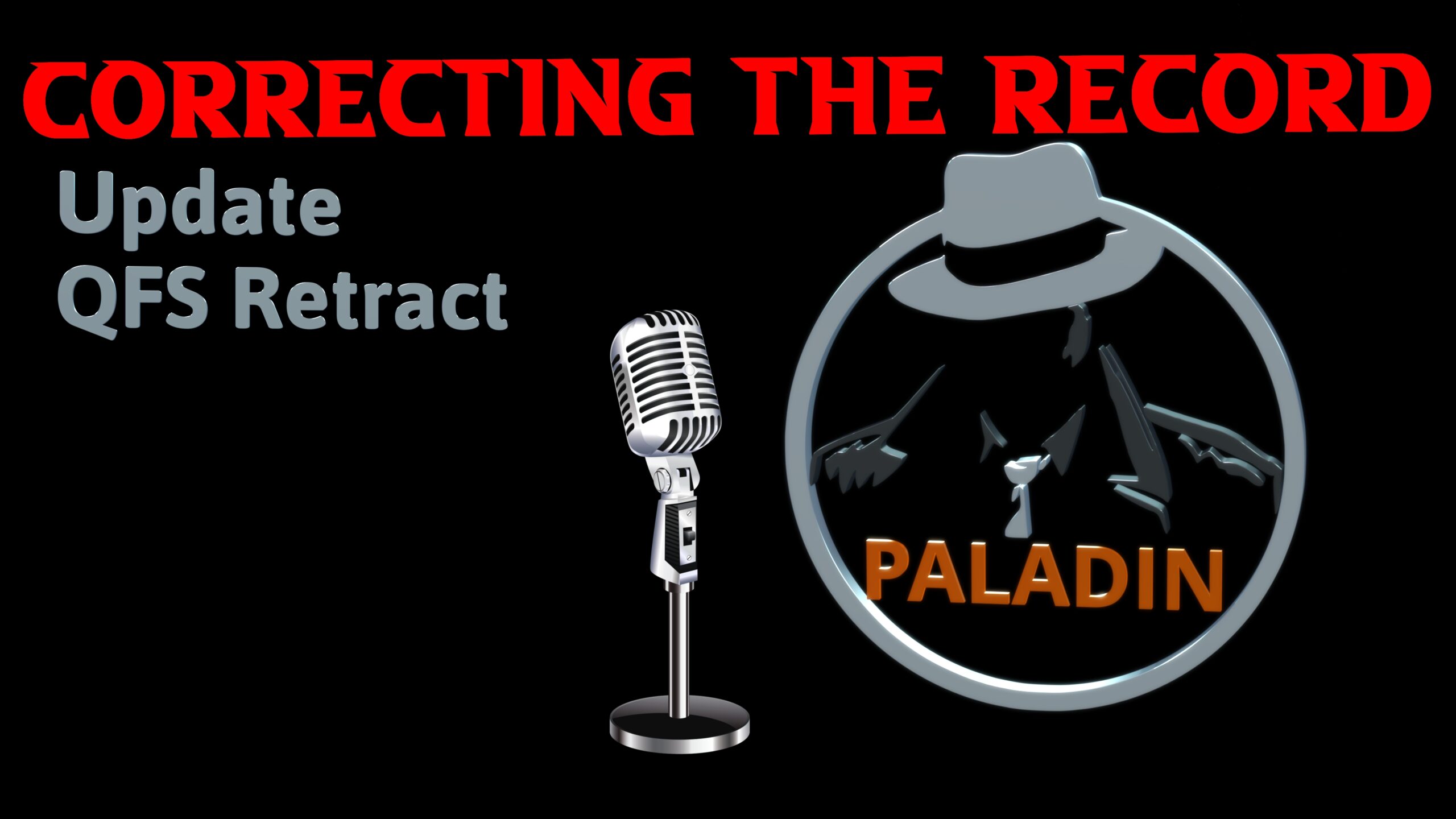 Correcting The Record White Hats Report